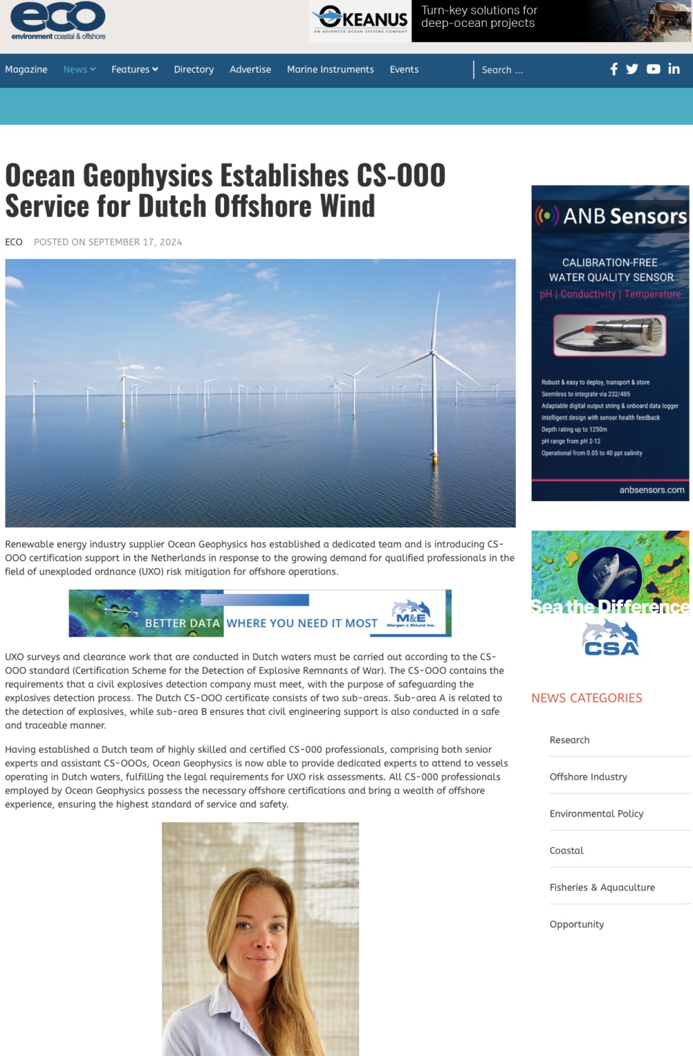 Contact - Ocean Geophysics